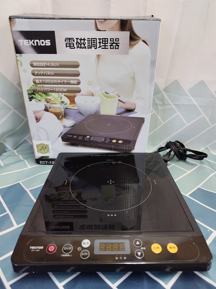 Yahoo!オークション - ～1円スタート～ IHクッキングヒーター TEKNOS E...