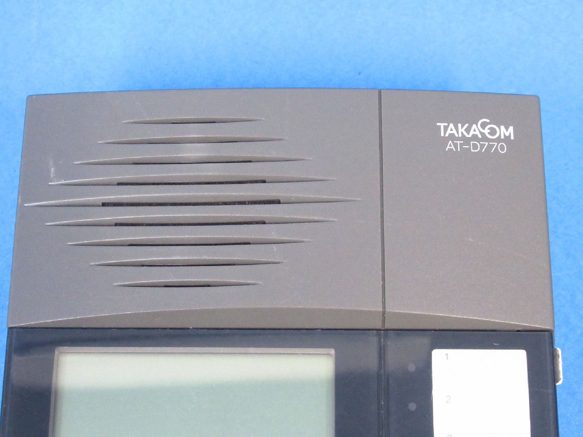 Yahoo!オークション - Ω YH 5875 保証有 タカコム AT-D770 留守番電話...