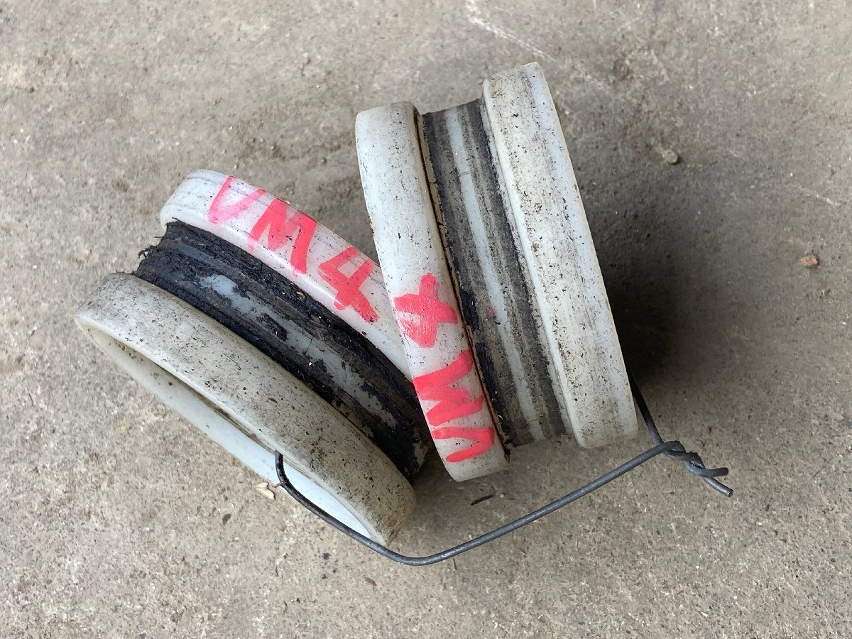 Yahoo!オークション - 【滋賀発】 コンバイン 三菱 VM4 引起こしチェー...