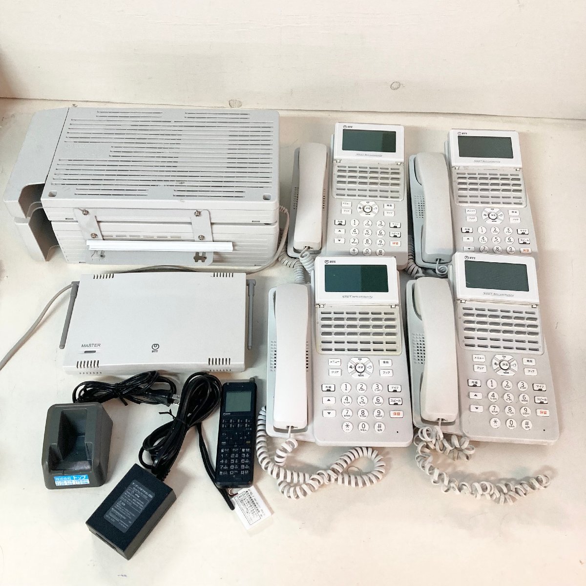 代購代標第一品牌－樂淘letao－★NTT東日本 ビジネスフォン まとめて 主装置セット A1-MES-(A) A1-PSDGW-(1) 電話機 A1-(18)STEL-(1)(W) 他 通信 ...