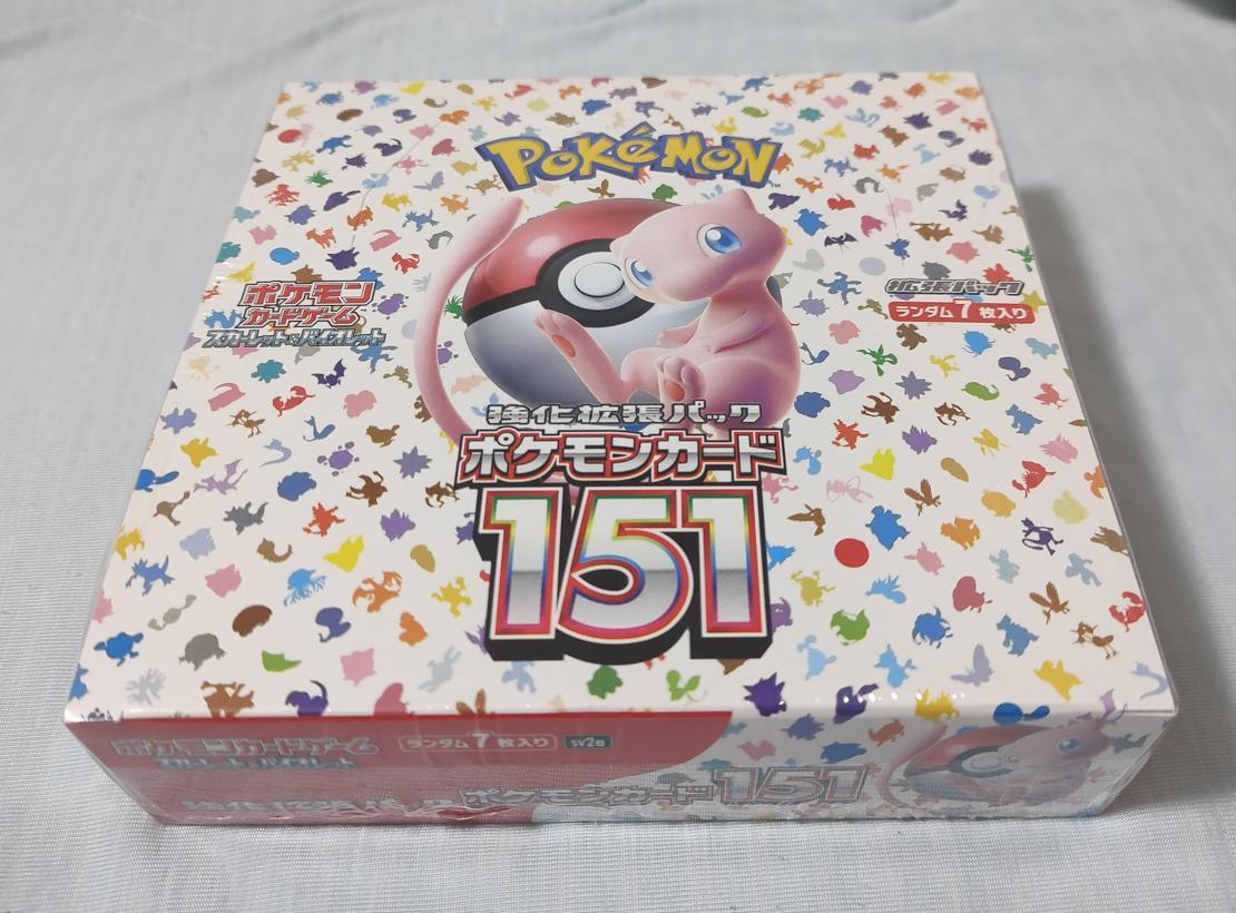 Yahoo!オークション - 【シュリンク付未開封品】ポケモンカード151 1BO...