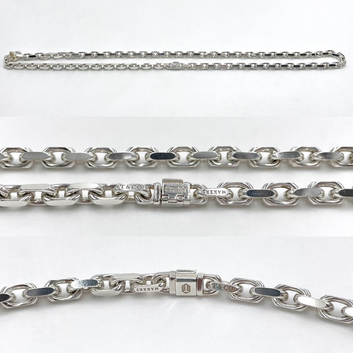 TIFFANY&Co ティファニー 1837 メイカーズ チェーン ネックレス TIFFANY&Co ティファニー 1837 メイカーズ チェーン ネックレス