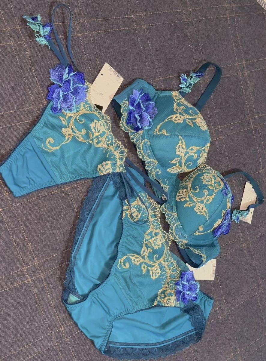 Yahoo!オークション - ワコール サルート シャガール 53G ブラD75・Tバ...