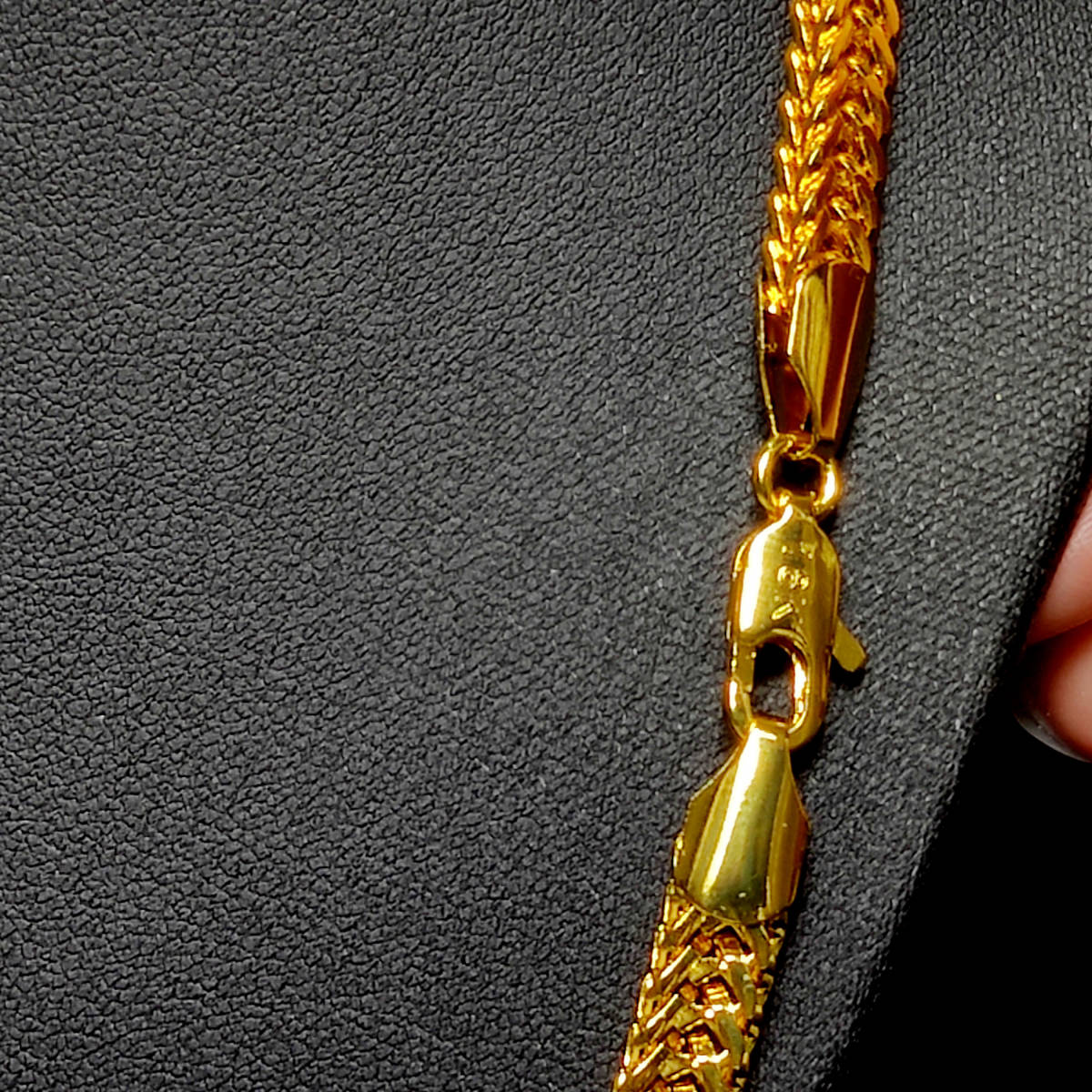 Yahoo!オークション - 18kgp k18 18k Gold Plated 喜平 ダブル 金ネッ...