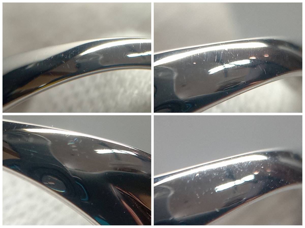 Yahoo!オークション - K10WG ダイヤ0.02ct リング 12.5号 2.7g ウェー...