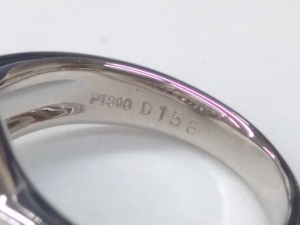 Yahoo!オークション - Pt900 プラチナ ＃9 天然ダイヤモンド D1.58ct ...