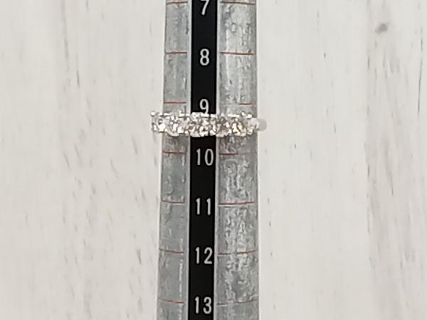 Yahoo!オークション - 【ダイヤ1.0ct】Pt900 8.5号／2.4g プラチナ リ...