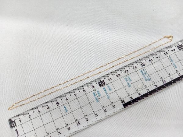 Yahoo!オークション - K18 39cm 0.9g ネックレス ゴールド