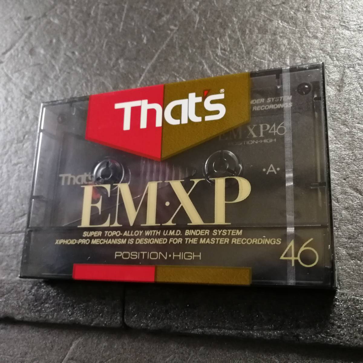 Yahoo!オークション - 未開封 カセットテープ That's EM-XP 46分