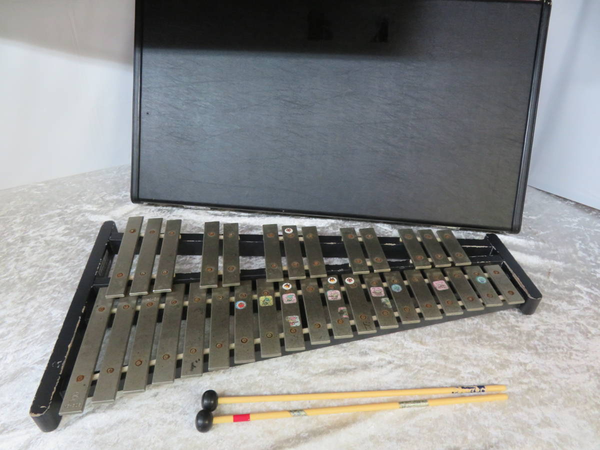 Yahoo!オークション - TN6-58 YAMAHA(ヤマハ) グロッケン YG-50B バチ...