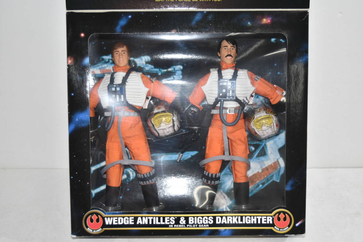 29M STAR WARS ACTION COLLECTION スターウォーズ フィギュア WEDGE ANTILLES & BIGGS DARKLIGHTER(スター・ウォーズシリーズ ...