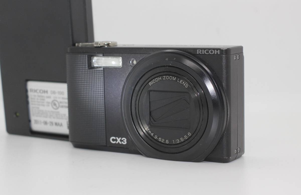 Yahoo!オークション - 美品 RICOH リコー CX-3 コンパクトデジタルカ...