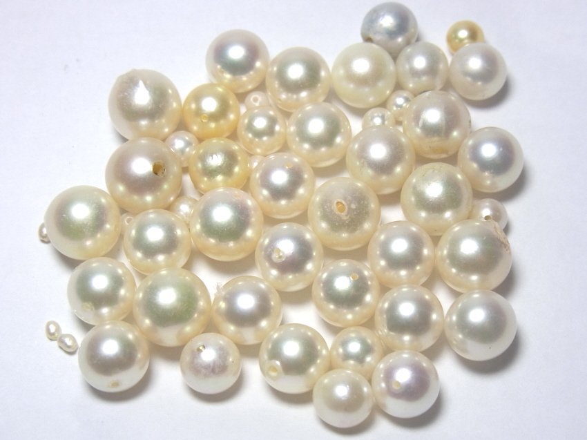 Yahoo!オークション - [Shimoe]最落無し 1円～合計25．7g パール...