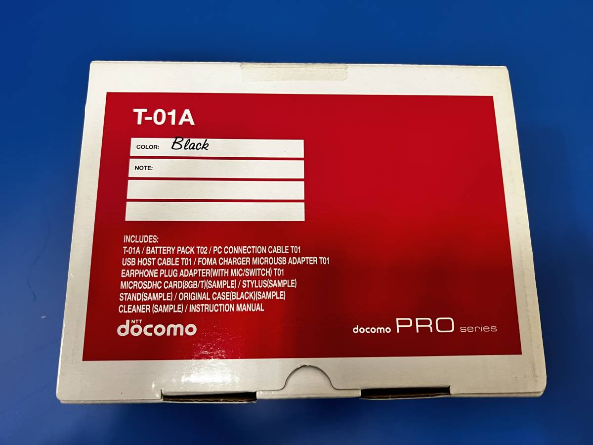 Yahoo!オークション - docomo T-01A Black (ドコモ) 分割完済済み 未使...