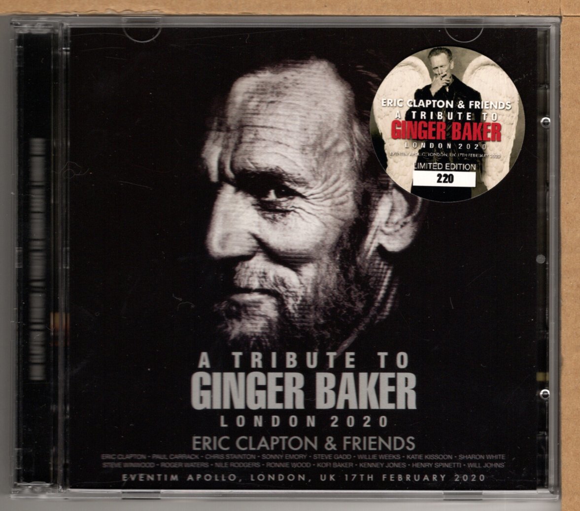 Yahoo!オークション - ERIC CLAPTON ＆ FRIENDS / A TRIBUTE TO GINGER...