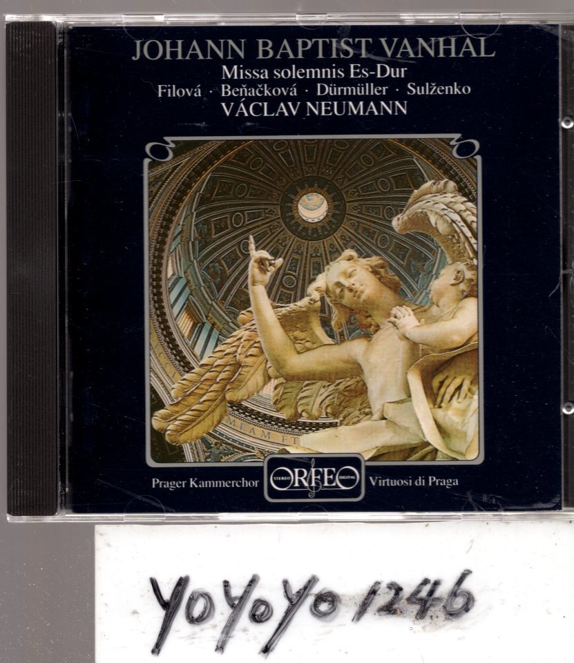 Yahoo!オークション - a222 VANHAL ミサ・ソレムニス/NEUMANN