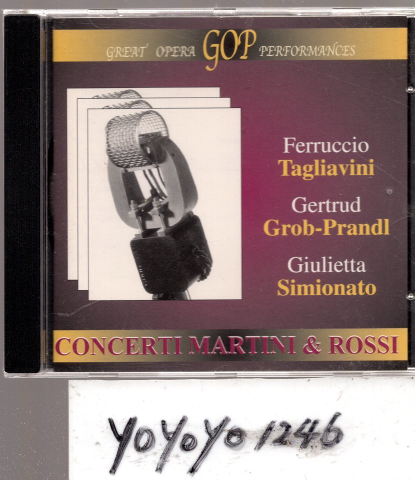 Yahoo!オークション - a242 CONCERTI MARTINI & ROSSI