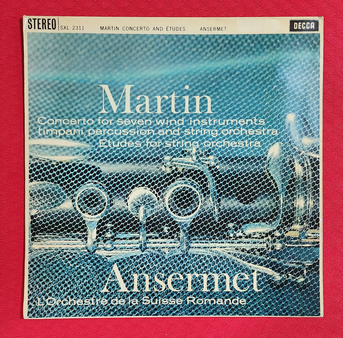 Yahoo!オークション - 英DECCA SXL 2311 ED1 マルタン 7つの楽器のため...