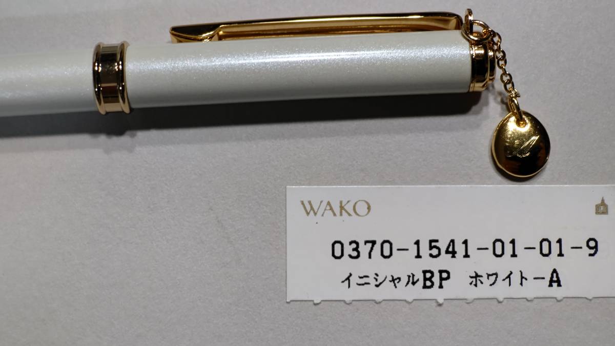 Yahoo!オークション - 銀座和光 WAKO 0370-1541-01-01-9 イニシャル ボ...