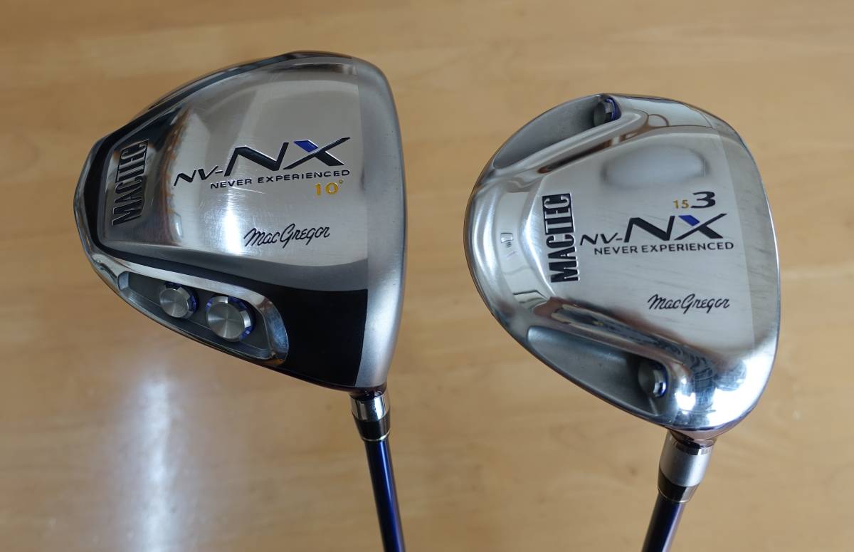 Yahoo!オークション - マグレガー NV-NX 1W 3W 2本