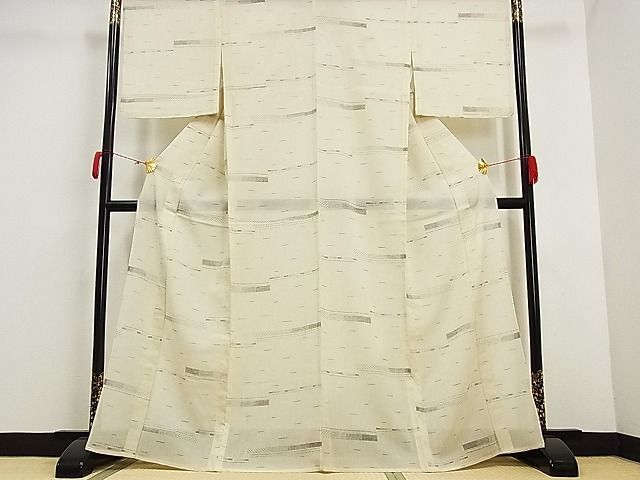 Yahoo!オークション - 着物屋こころ 夏物 小紋 霞文 着丈165cm 裄丈66c...