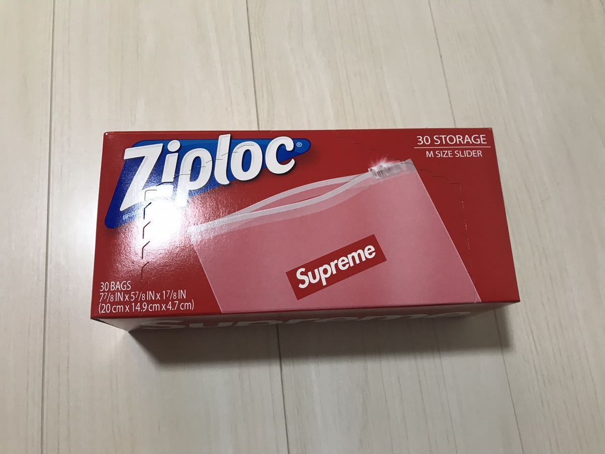 Yahoo!オークション - Supreme Ziploc Bags (Box of 30) 30枚入り 新品...