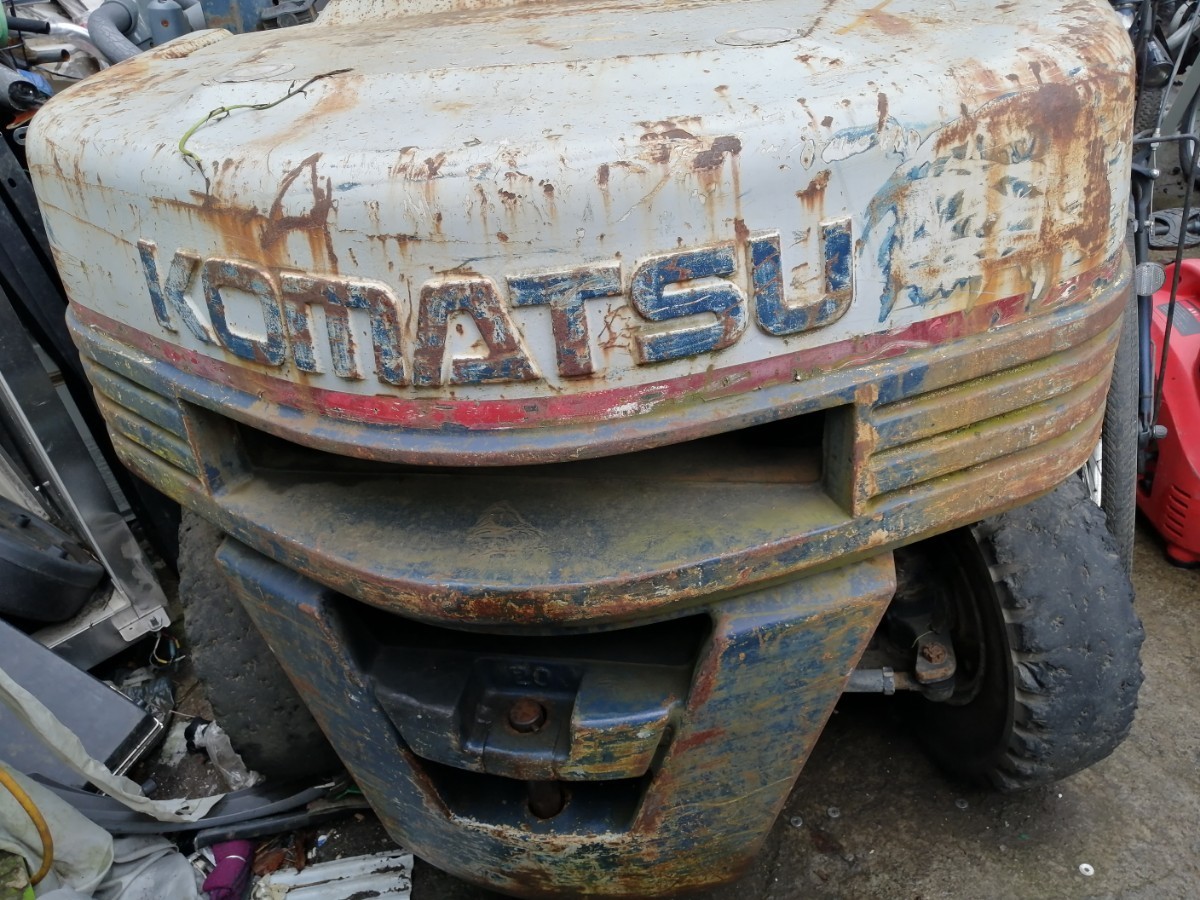 Yahoo!オークション - フォークリフト コマツ FG20 KOMATSU FORCLIFT ...