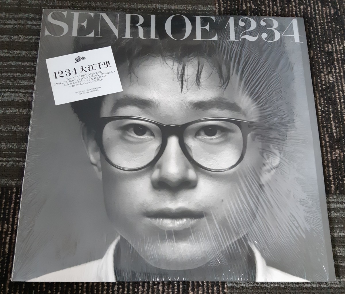 Yahoo!オークション - シュリンク付き LP 大江千里 1234 SENRI OE 和モ...