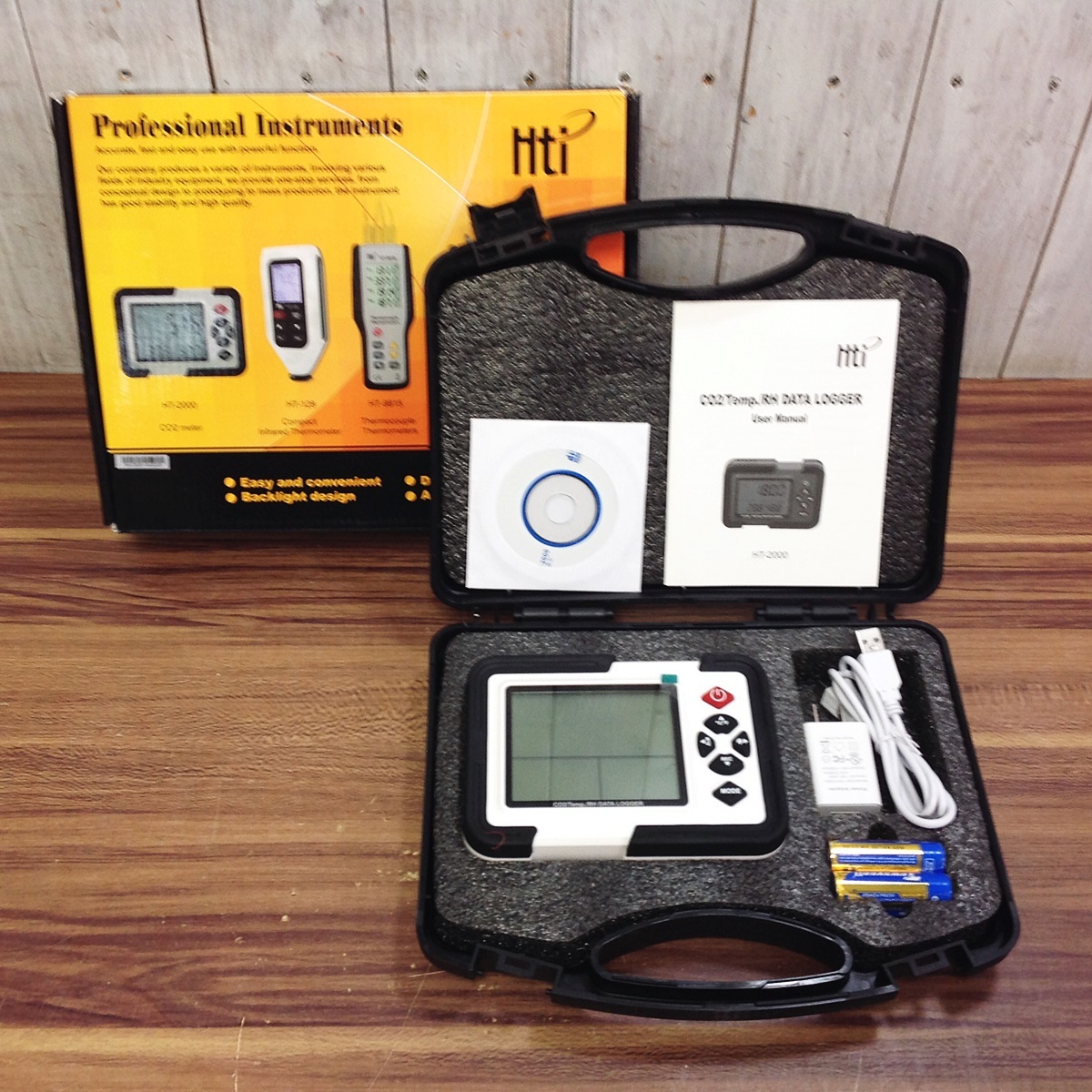 Yahoo!オークション - 【TH-8315】未使用 Hti ガス分析計 デジタルポー...