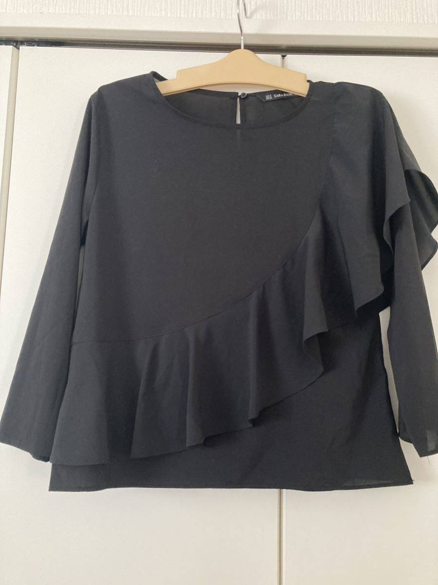 ザラベーシック黒カットソー フリル ZARA BASIC(その他)｜売買されたオークション情報、yahooの商品情報をアーカイブ公開 - オークファン（aucfan.com）