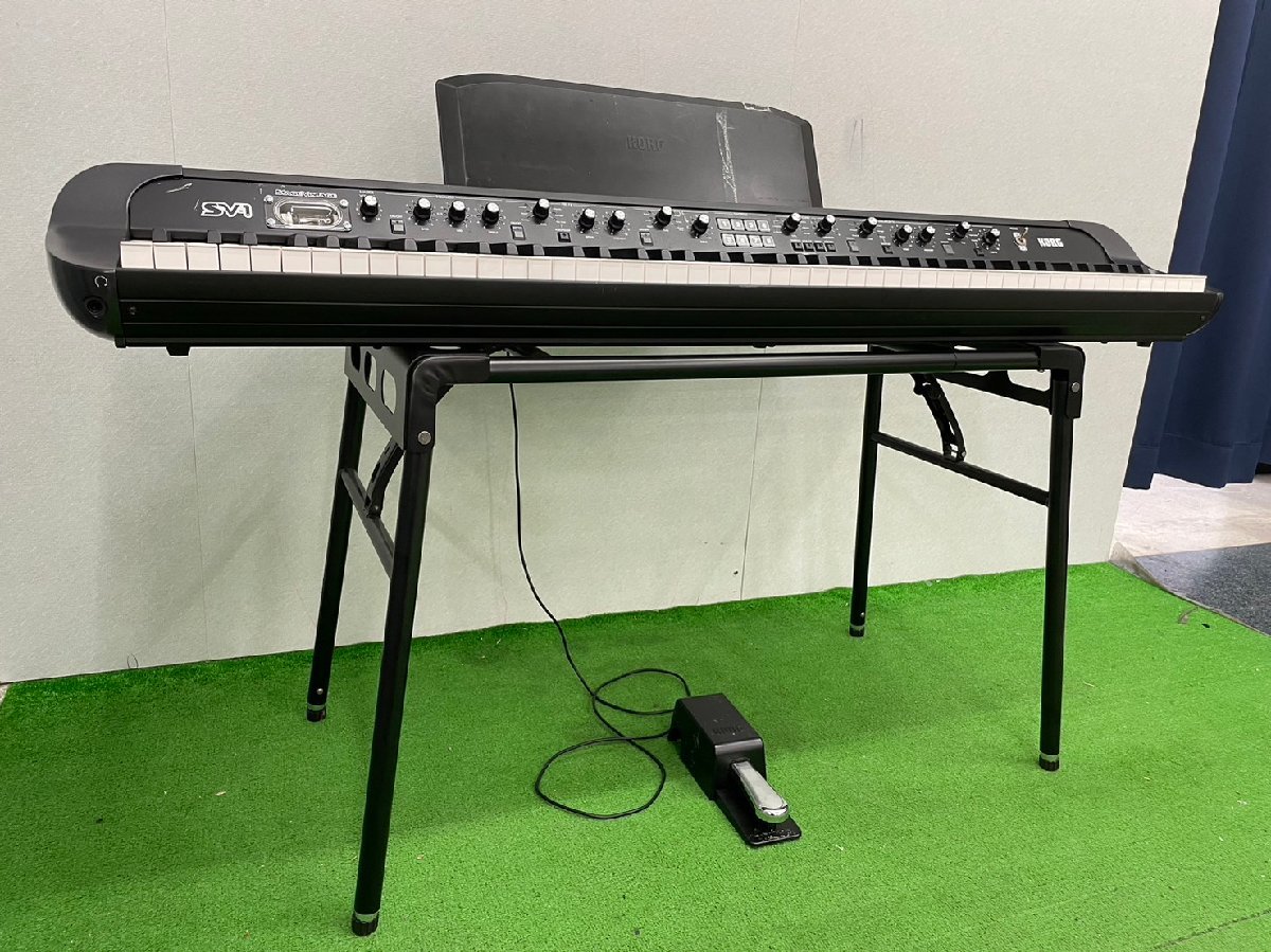 t2421 現状品 KORG コルグ SV-1-88 スタンド付き シンセサイザー(コルグ)｜売買されたオークション情報、yahooの商品情報をアーカイブ公開 - オークファン（aucfan.com）