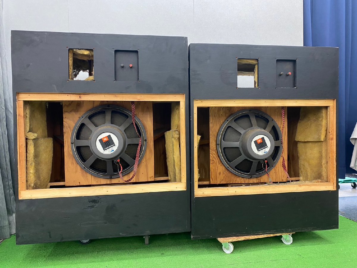 t2585 JBL 4560BKA/2220B ウーファーユニットエンクロージャーペア ヤマトボックスチャーター便2台/法人様のみ利用可能(スピーカー本体)｜売買されたオークション情報 ...