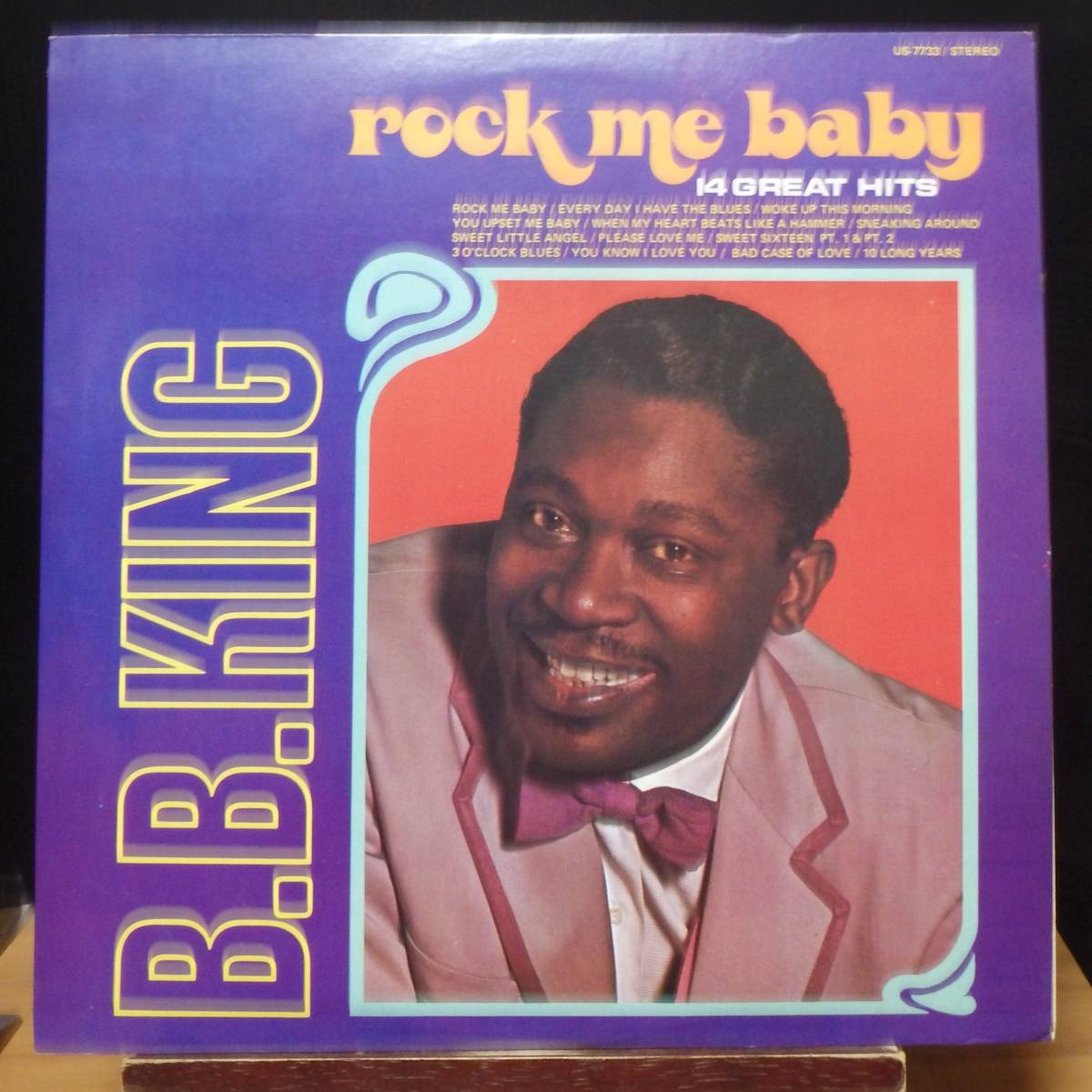 Yahoo!オークション - 【BB229】B.B. KING「Rock Me Baby (14 Great Hi...