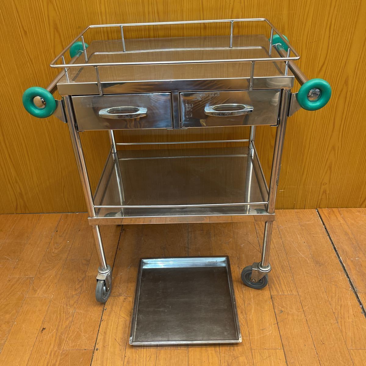 医療用ワゴン キャスター付き H85×W80×D49 救急カート 移動ワゴン/ステンレスワゴン/作業台/診療所/村中医療器 /Muranaka /SR L917(看護、介護用品)｜売買された ...