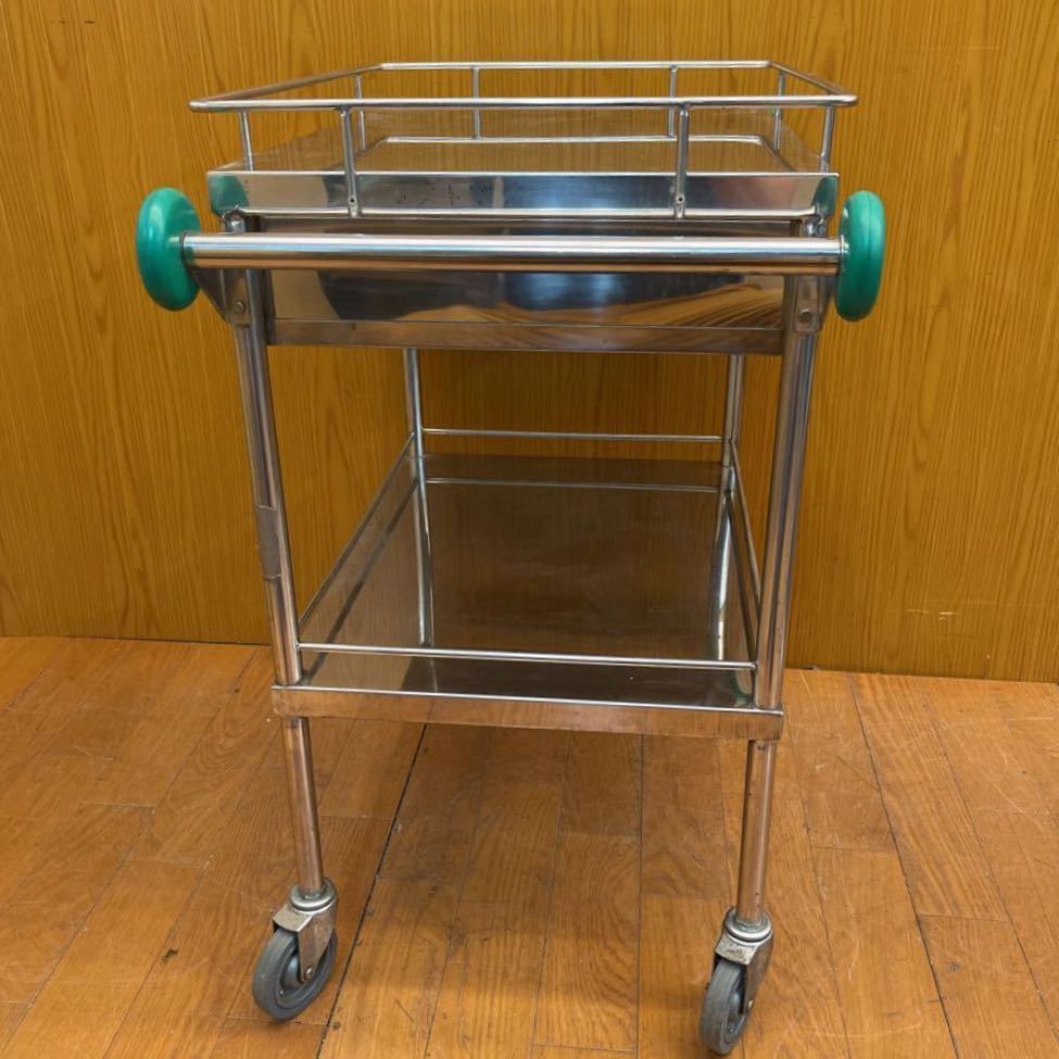 医療用ワゴン キャスター付き H85×W80×D49 救急カート 移動ワゴン/ステンレスワゴン/作業台/診療所/村中医療器 /Muranaka /SR L917(看護、介護用品)｜売買された ...