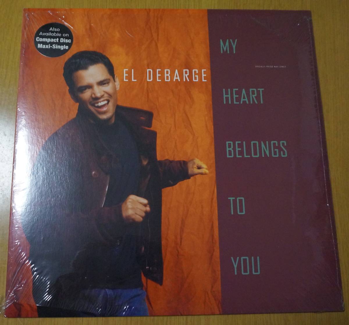 日本代購代標第一品牌【樂淘letao】－【12inch Single】 EL DeBARGE / MY HEART BELONGS TO YOU （輸入盤）