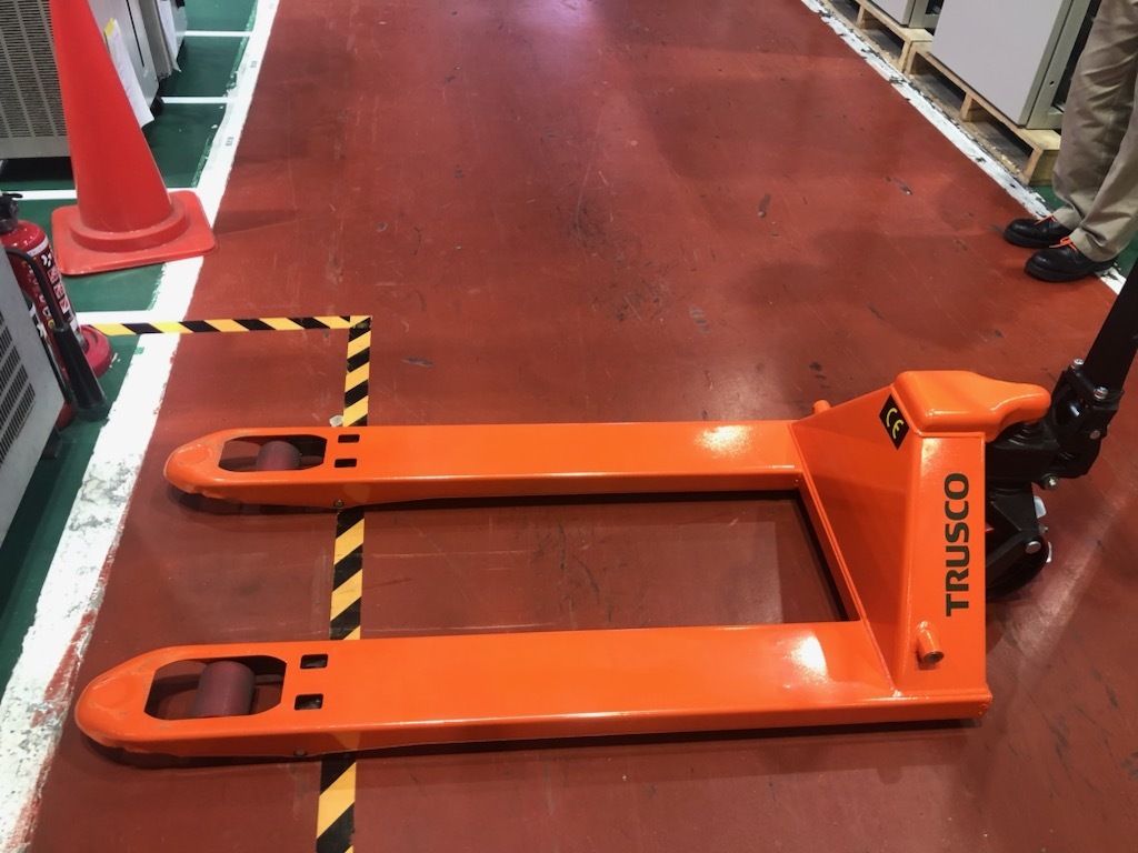 Yahoo!オークション - トラスコ THP-20-612-PK ハンドパレットトラック