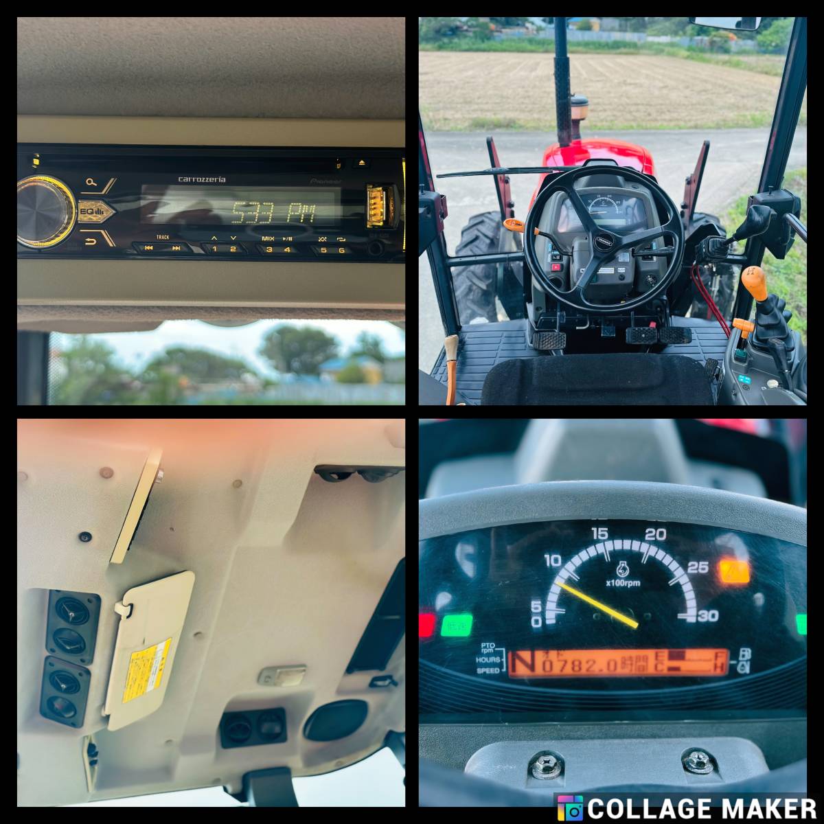 Yahoo!オークション - ヤンマートラクター EG782 エコトラ 4WD バケッ...