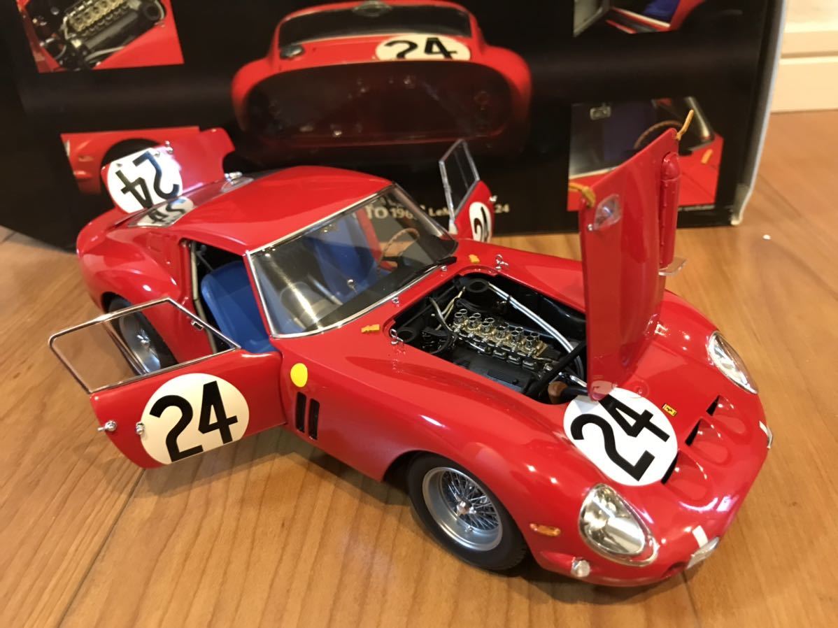 代購代標第一品牌－樂淘letao－1/18 京商 KYOSHO フェラーリ 250 GTO ルマン LeMans