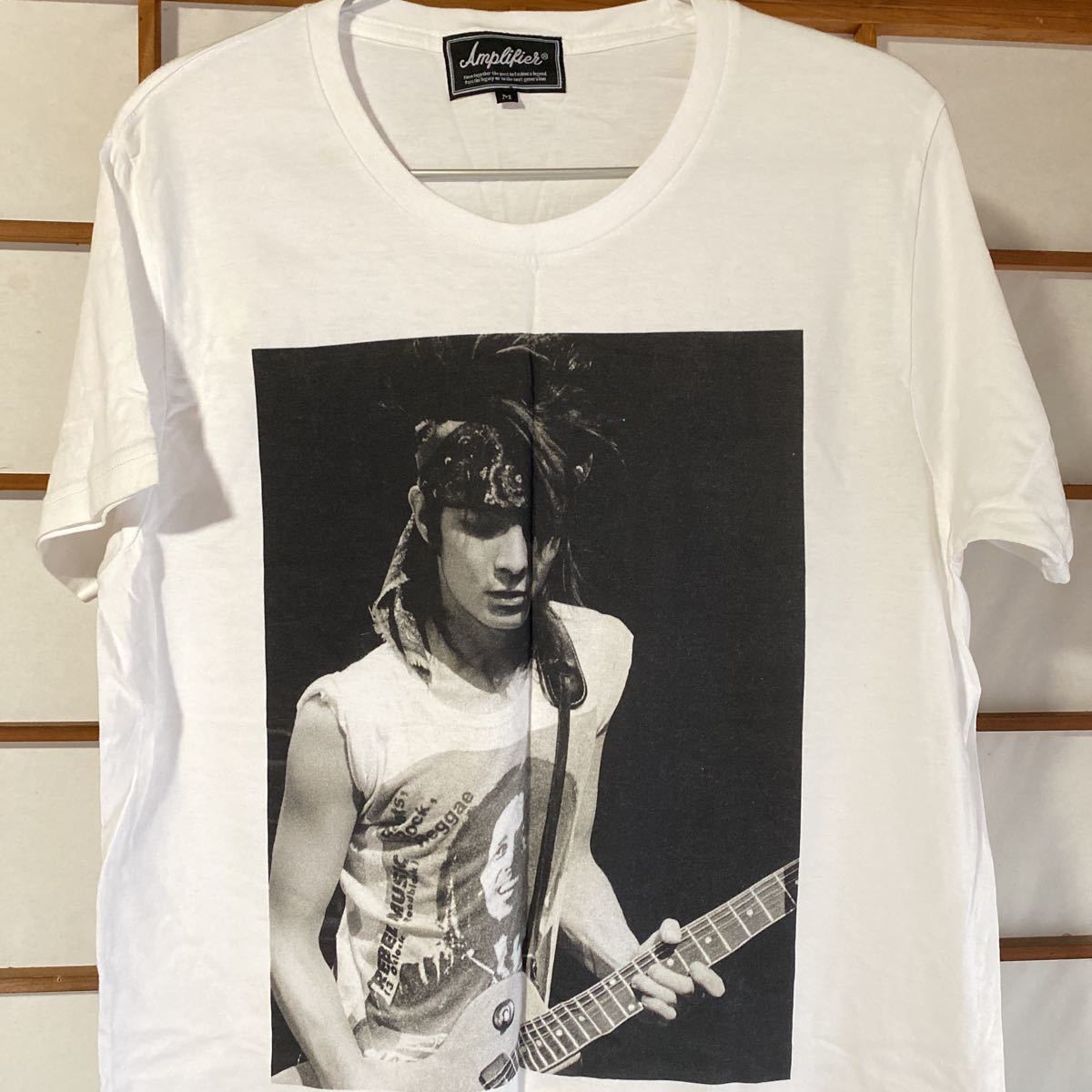 真島昌利さん amplifier tシャツ マーシー ブルーハーツ 真島昌利さん amplifier tシャツ マーシー ブルーハーツ