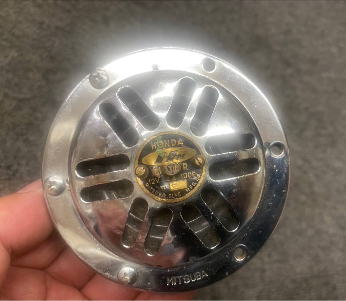 Yahoo!オークション - 値下げ A6129 ホンダ CL72 CB72 SL72 ホーン 美...