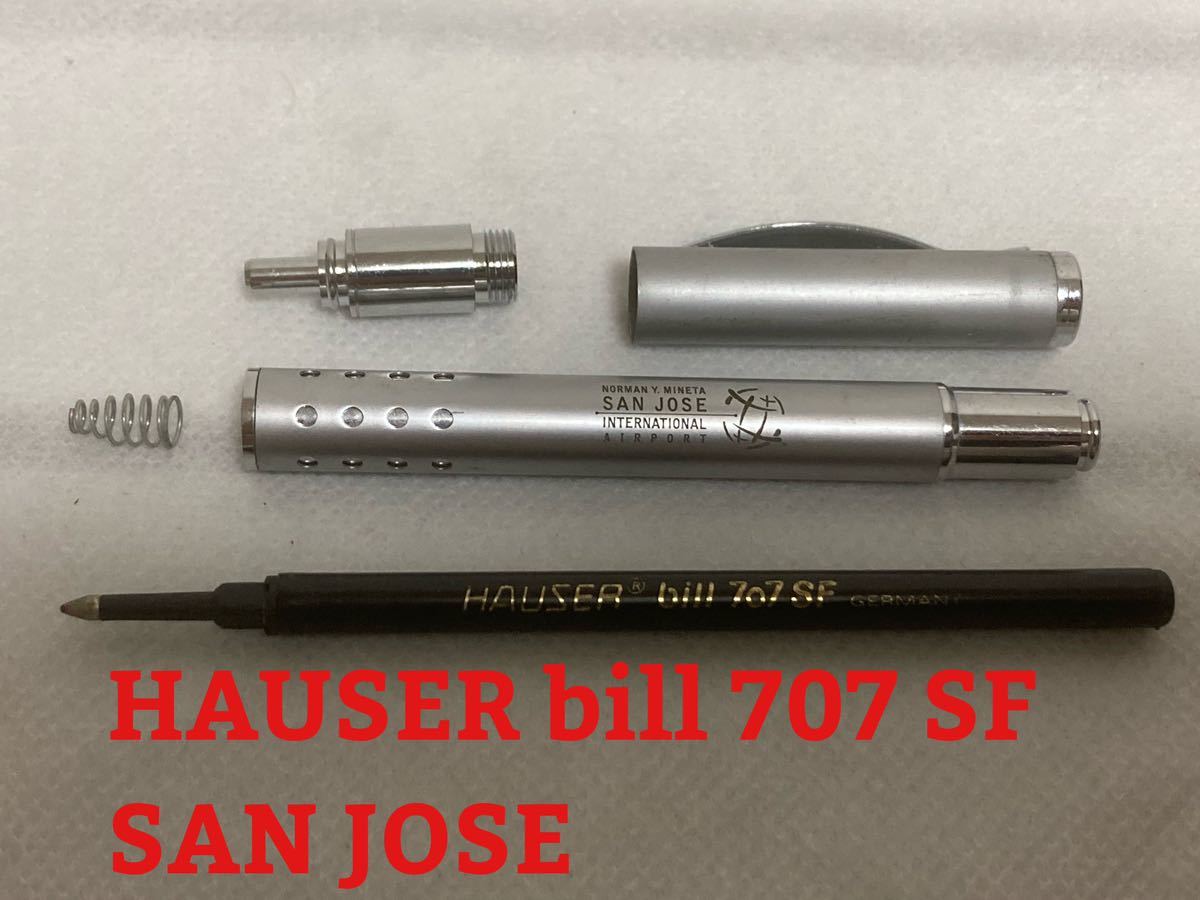 Yahoo!オークション - キャップ式 ローラボールペン HAUSER bill 707SF