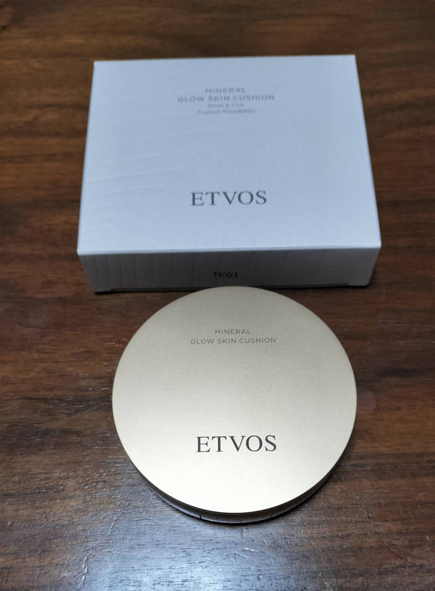 Yahoo!オークション - ETVOS_ミネラルスキングロウクッション_ナチュラ...