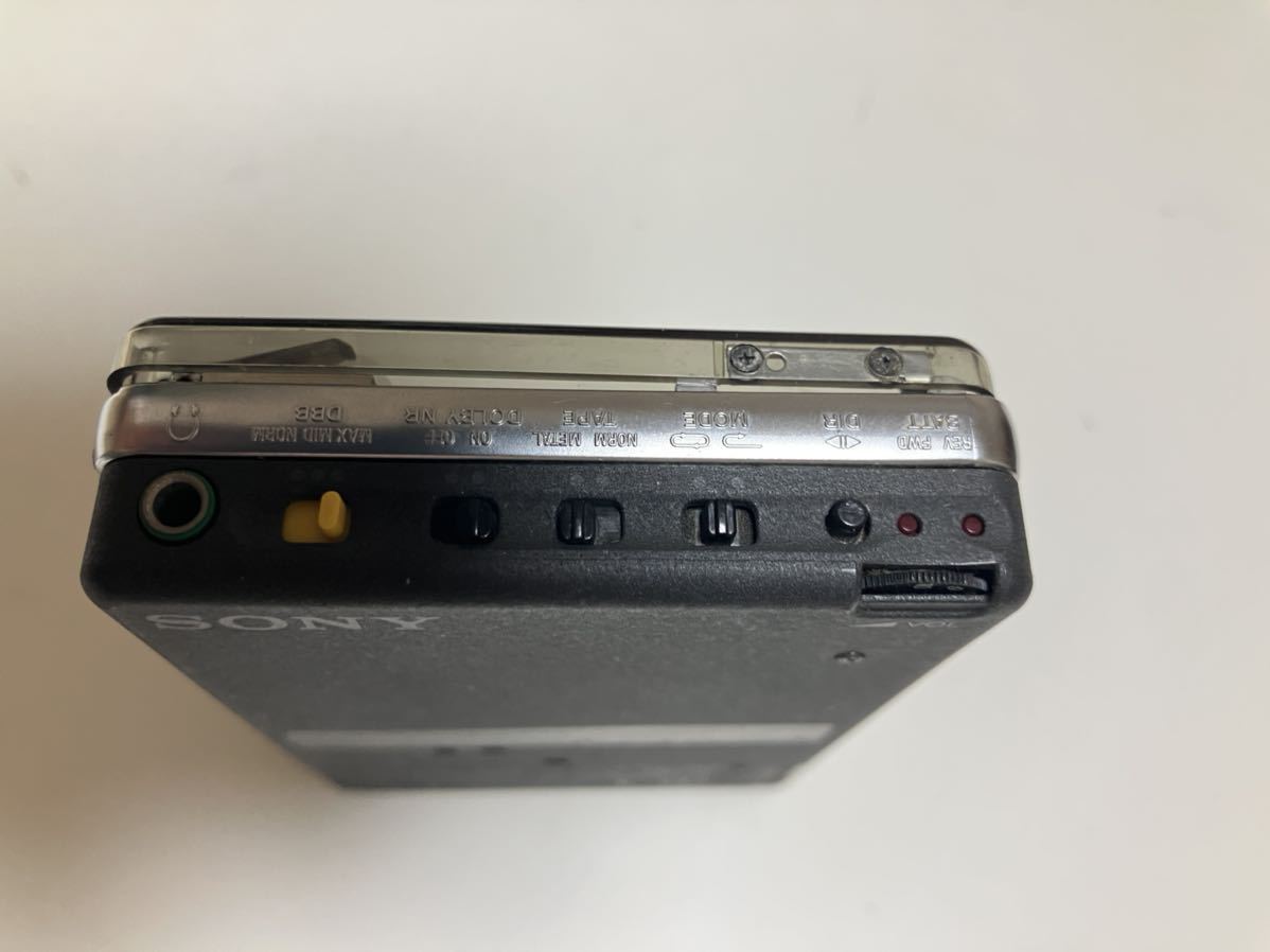 SONY/ソニー スケルトン!カセットウォークマン wm-504 現状品 SONY/ソニー スケルトン!カセットウォークマン wm-504 現状品