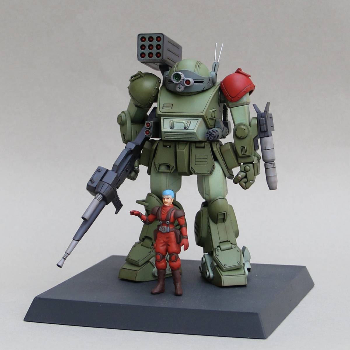 Yahoo!オークション - WAVE 1/35 スコープドックRSC 塗装済み完成品（...