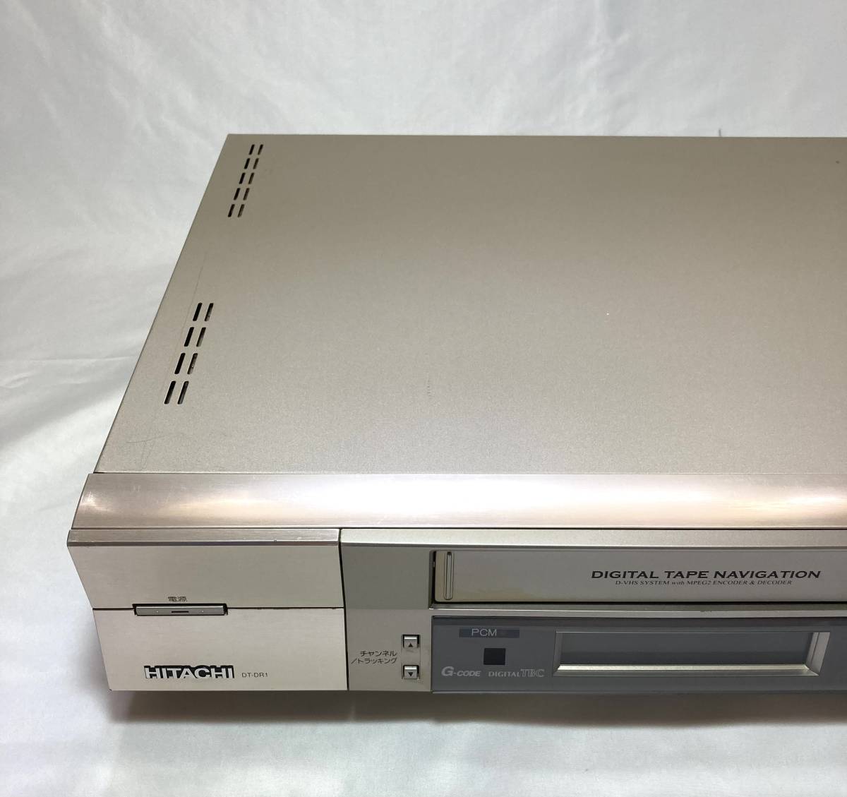 Yahoo!オークション - HITACHI 日立 DT-DR1 D-VHS S-VHS ビデオデッキ ...