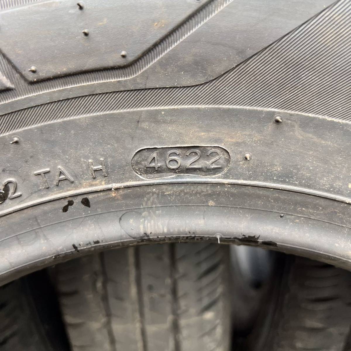 Yahoo!オークション - T492 新車外し 155/80R14 Hankook vanTRa LT ハ...