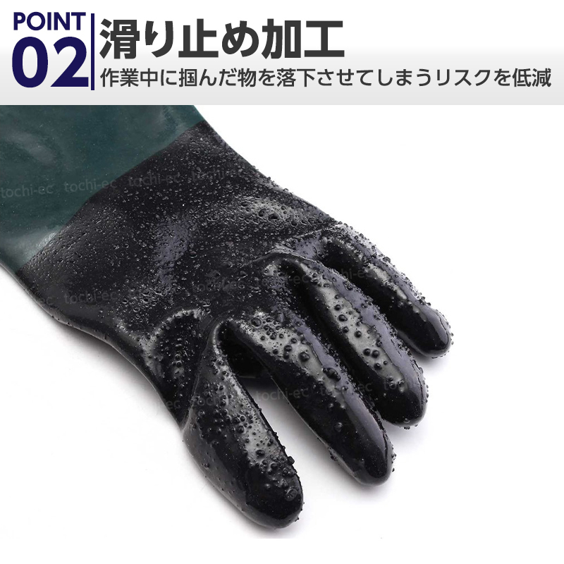 サンドブラスト 保護 手袋 防護 グローブ ロング マシン キャビネット 作業 ゴム 汎用 フランジ ガラス 工芸 研磨 60cm KKC-415(セット)｜売買されたオークション情報 ...