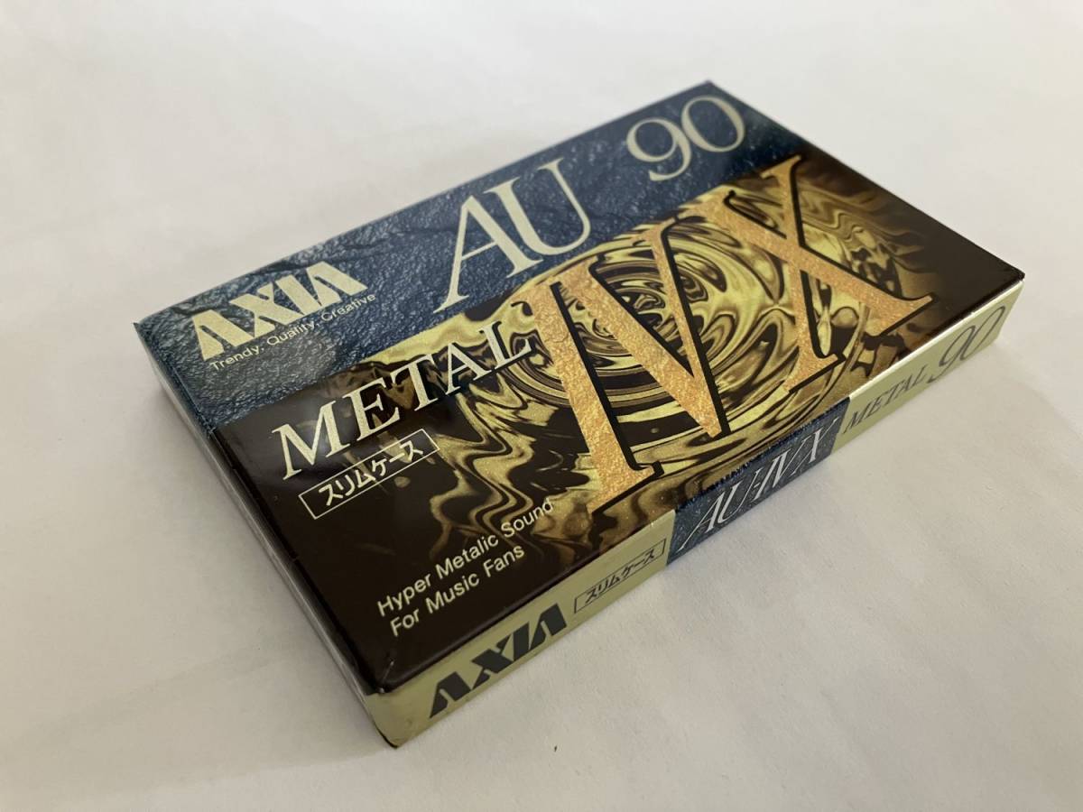 AXIA アクシア METAL AU-ⅣX カセットテープ メタルテープ 富士写真フィルム FUJIFILM 90分 TYPEⅣ(記録媒体)｜売買されたオークション情報、yahooの商品情報を ...