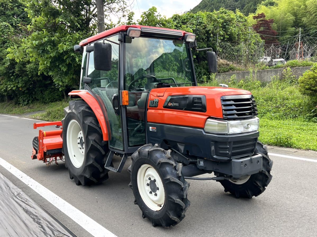 代購代標第一品牌－樂淘letao－クボタトラクター KL 33KINGWELエアコンキャビン付き33馬力4WD